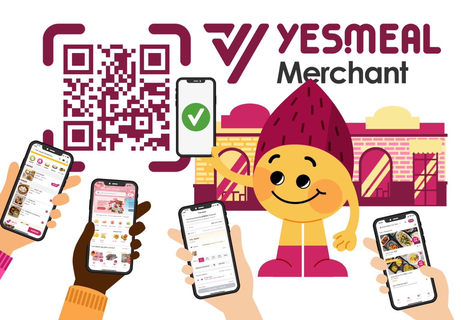 Yesmeal – Grocery Delivery & Restaurant Pickup